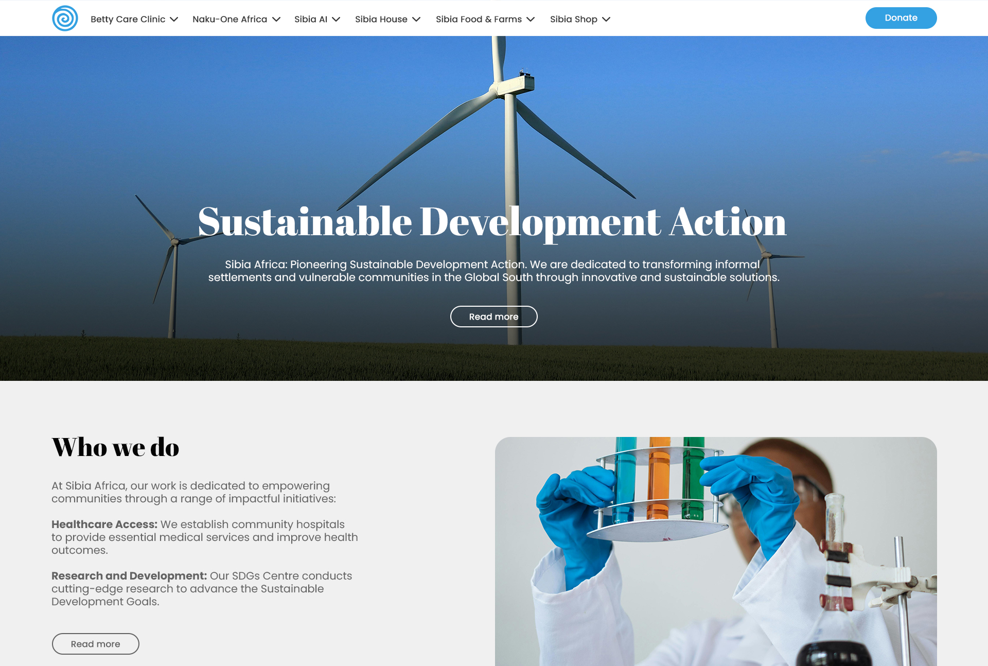 Four Pixels — Sibia Africa